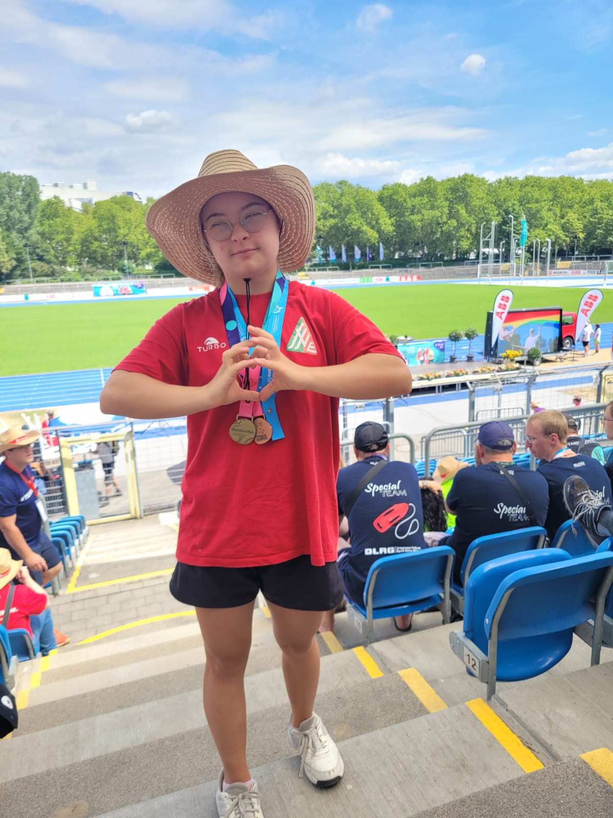 Unsere Emma hat Gold gewonnen!